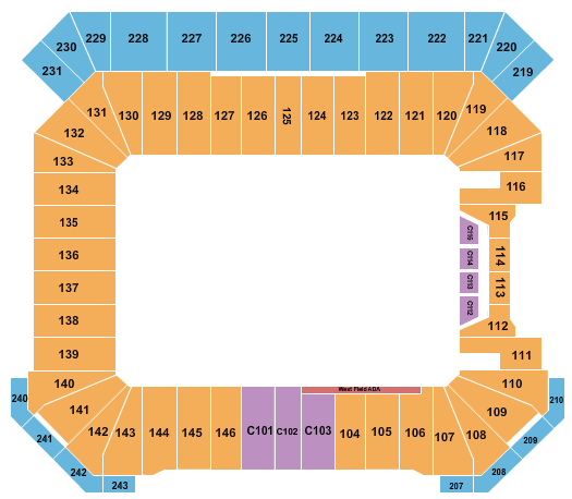 Carrier Dome Seating Chart Monster Jam | Cabinets Matttroy